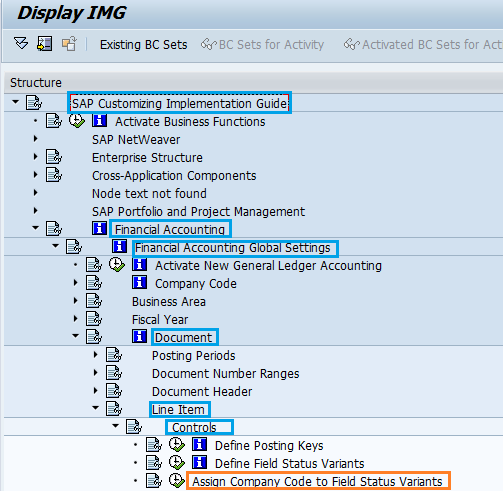 Assign company code to field status variants in SAP Assign company code to field status variants in SAP