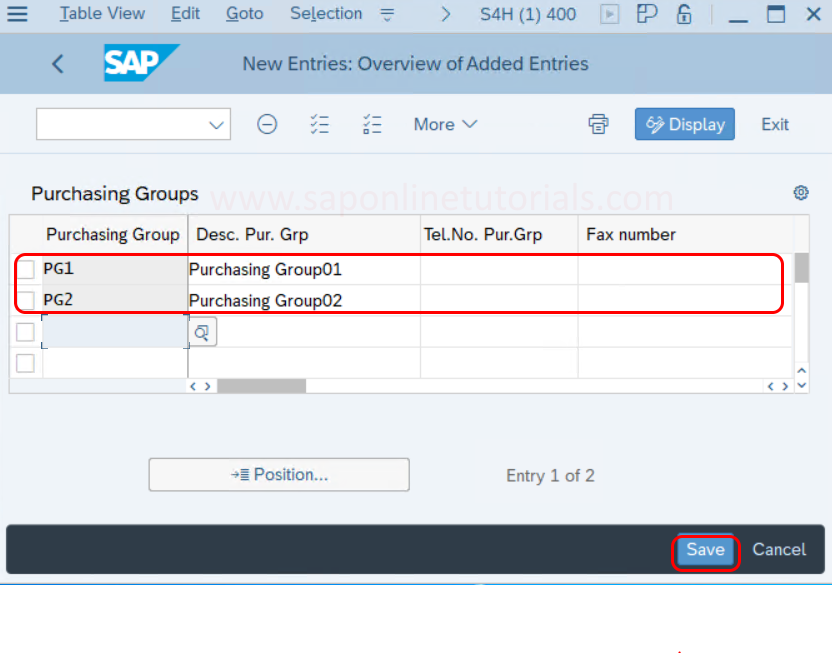 How to Create Purchasing Groups in SAP Hana - SAP Tutorials How to Create Purchasing Groups in SAP Hana - SAP Tutorials
